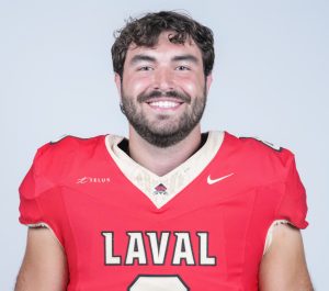 Cloutier Justin ( 21-03-2003 ) Football - Rouge et Or de l'Université ...